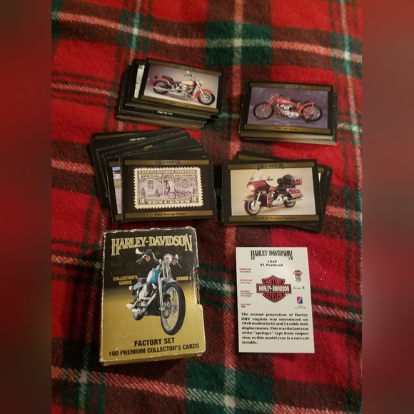 Accents | Harley Davidson Cards | Poshmark